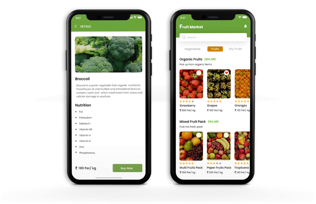 Fruit Market App - Media One
