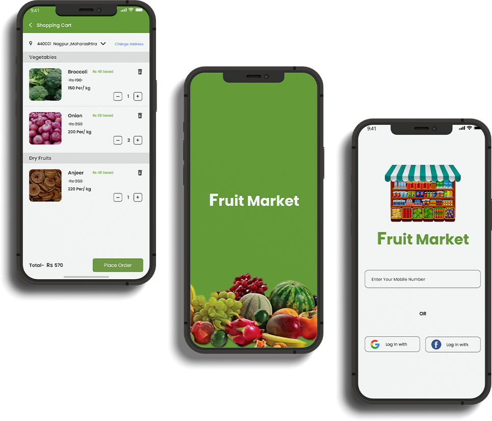 Fruit Market App - Media One