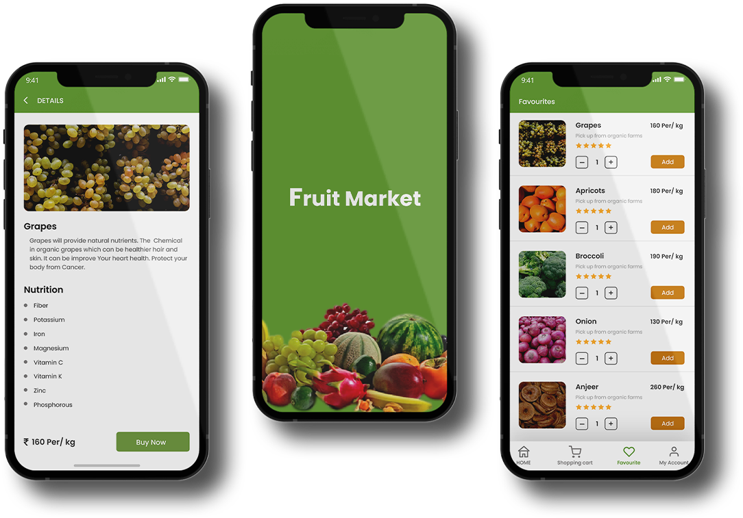 Fruit Market App - Media One